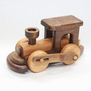 Wooden Toy Locomotive PDF Plan - Etsy