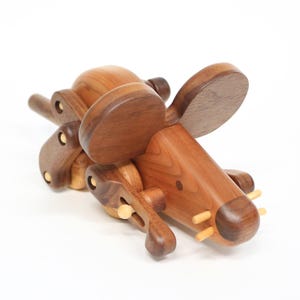 Wooden Mouse Toy Plan: Walking Animal Toy (PDF) - Etsy