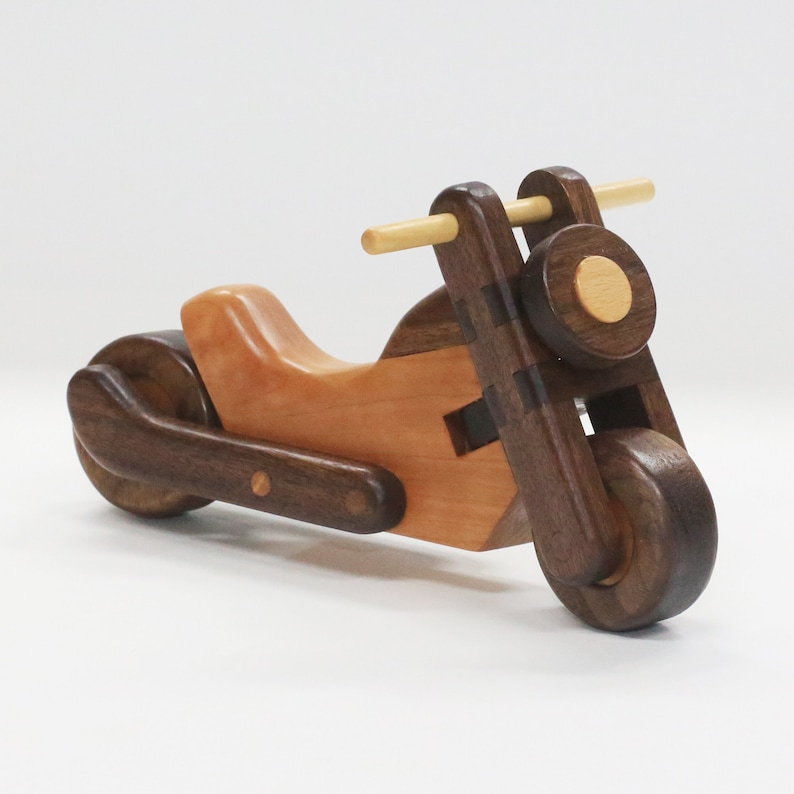 Wooden Toy Motorcycle Plan With Moving Handle (PDF File) - Etsy