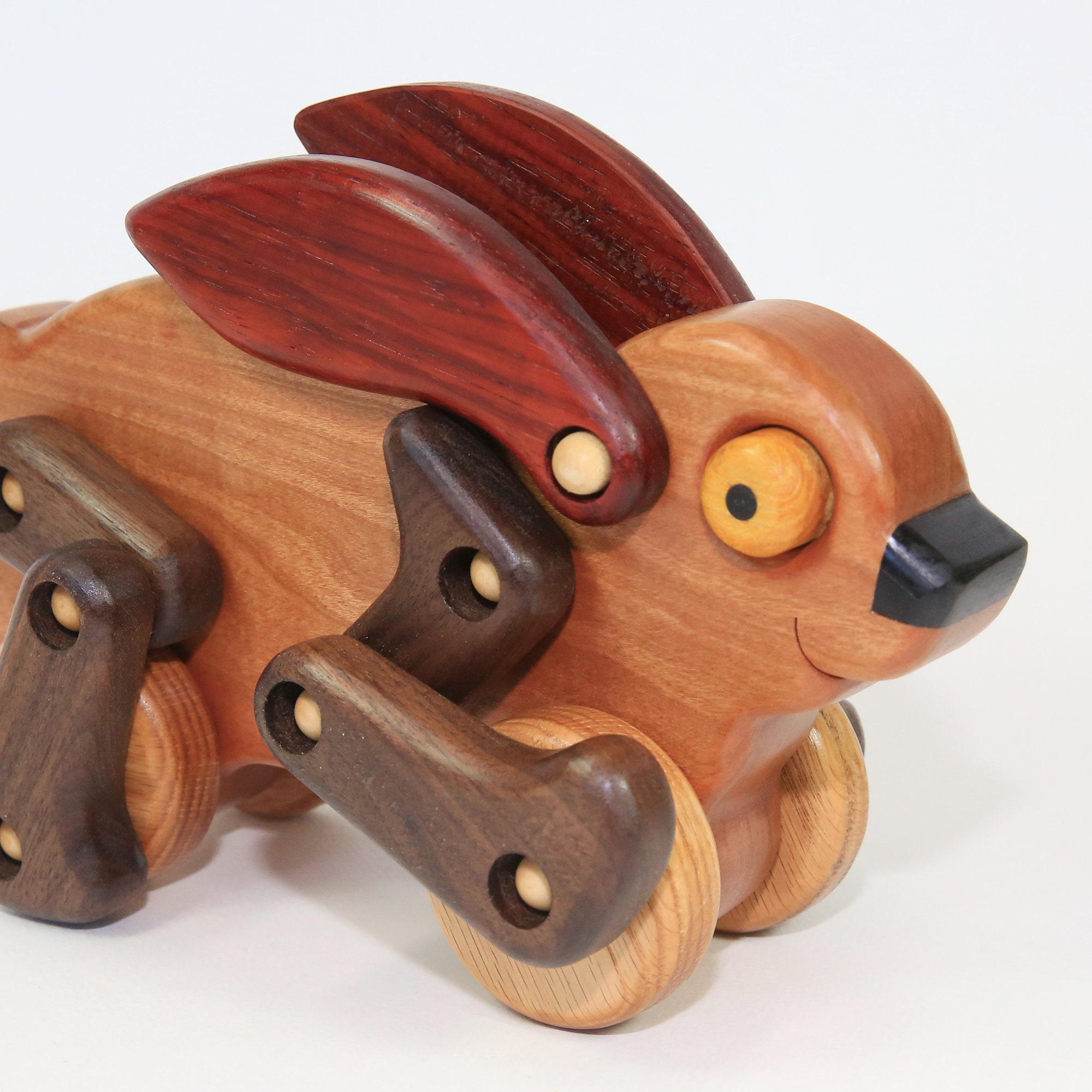 Automata Rabbit Toy Plan: Moving Wooden Toy (PDF) - Etsy