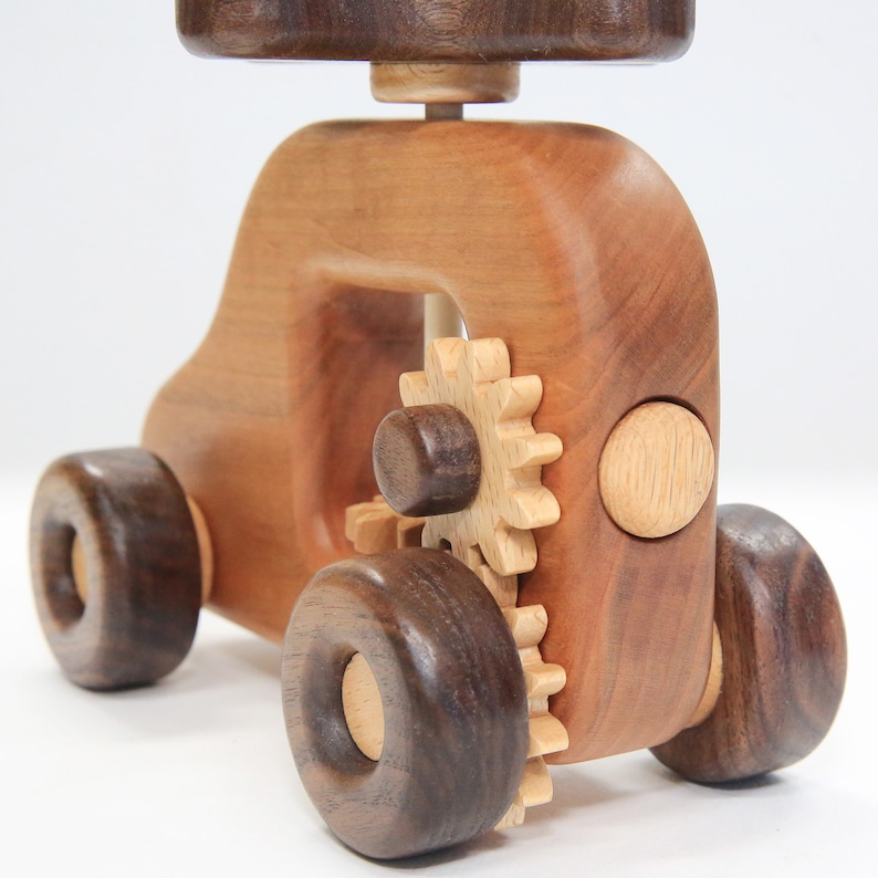 Automata Flying Wooden Car PDF Plan Wooden Toys Kids Toys | Etsy