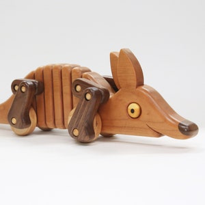 Armadillo Animal Toys Wooden Toys Kids Toys Toys for Kids - Etsy