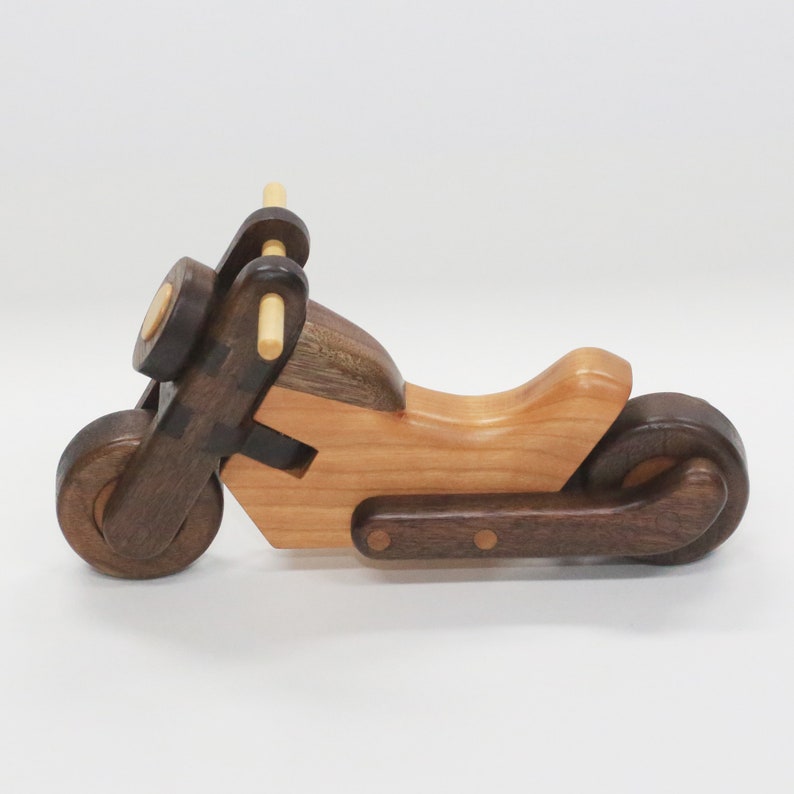 Wooden Toy Motorcycle Plan With Moving Handle (PDF File) - Etsy