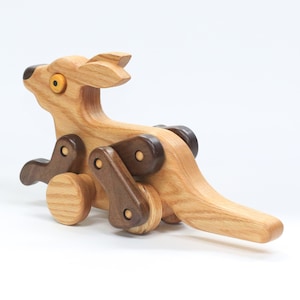 Automata Kangaroo Wooden Toy Plan: Scroll Saw PDF (digital Download) - Etsy