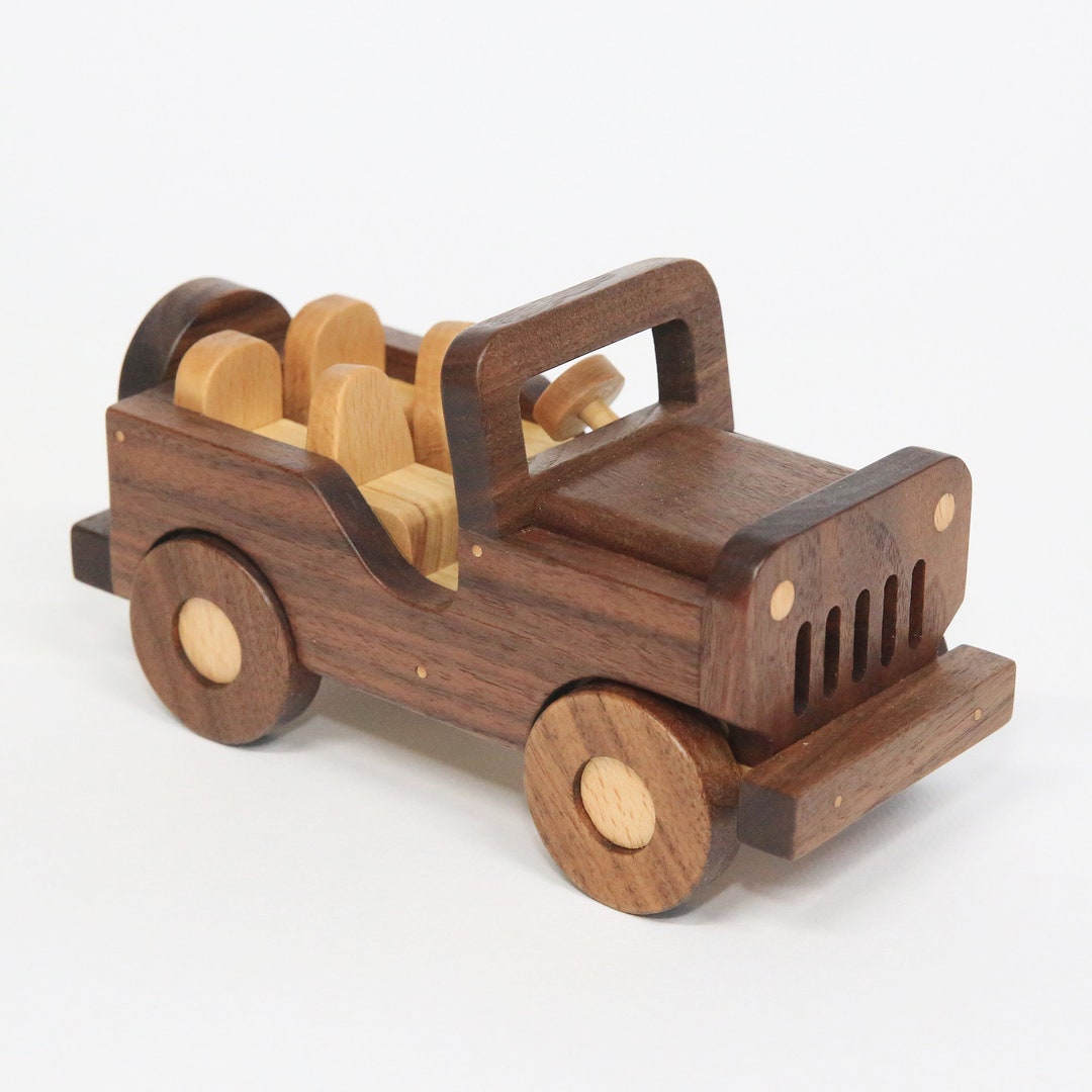 Wooden Jeep Car PDF Plan: Mini Toy Car Build - Etsy