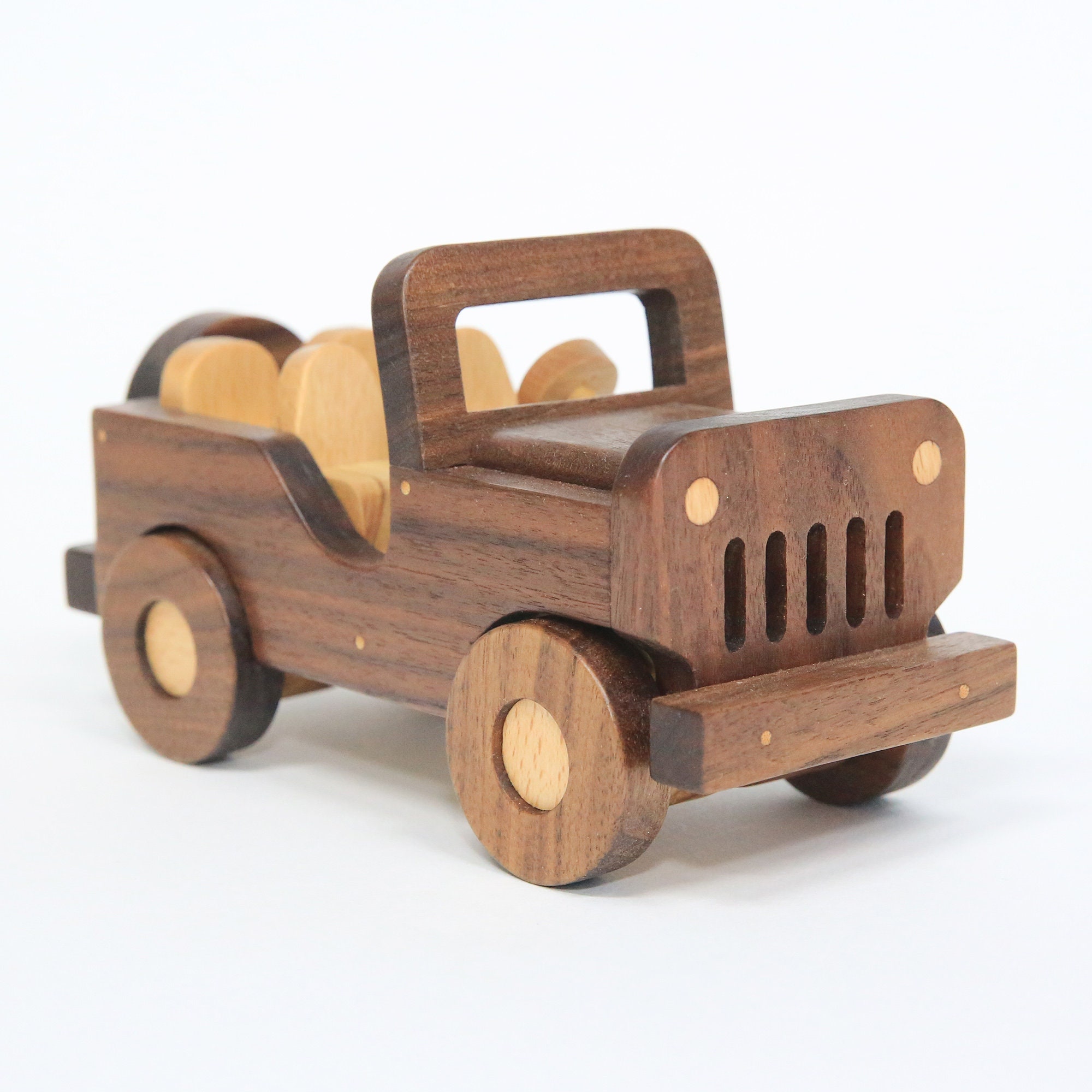 Wooden Jeep Car PDF Plan: Mini Toy Car Build - Etsy