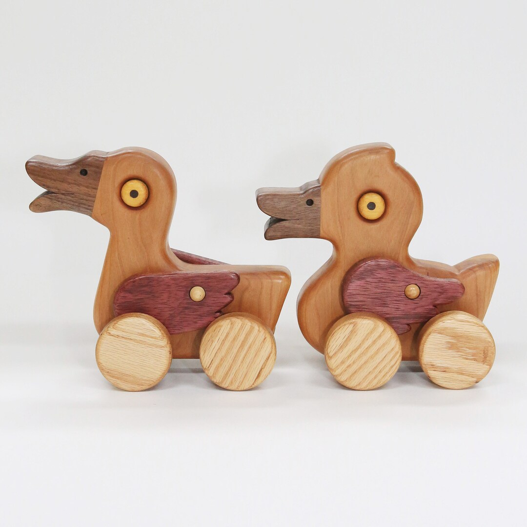 Goose and Duck Wooden Toy Plan: Automata Animal Toys (PDF PLAN) - Etsy