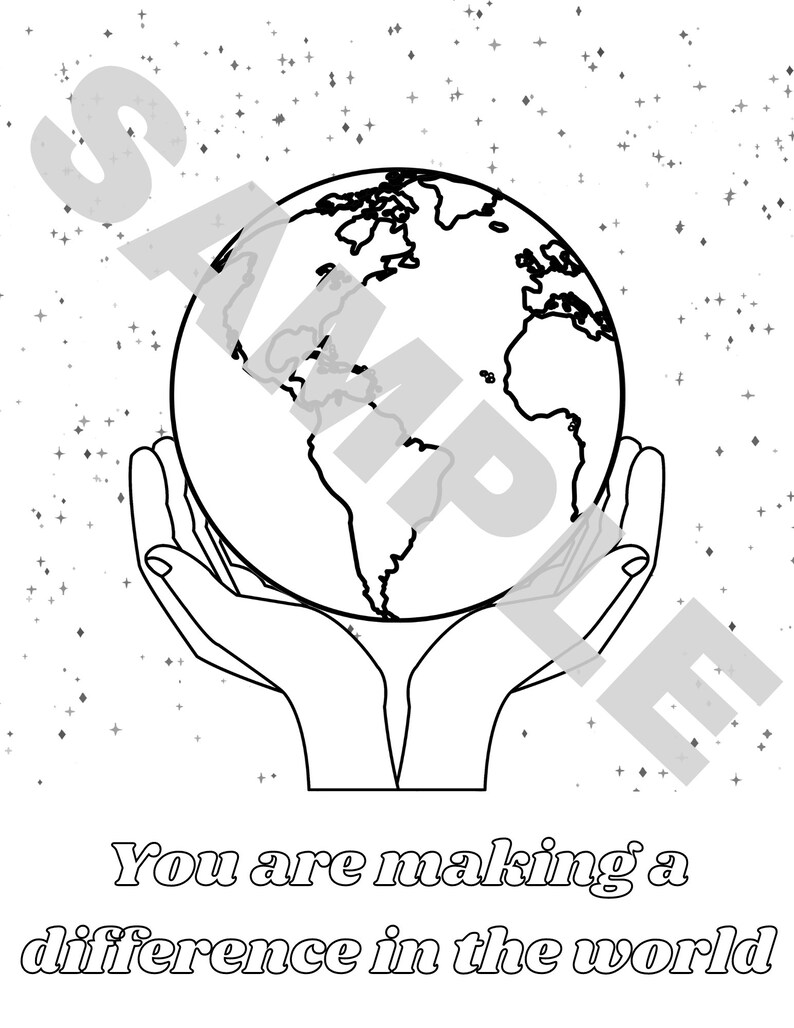 Difference Coloring Page - Printable Adult Coloring Sheet - Etsy