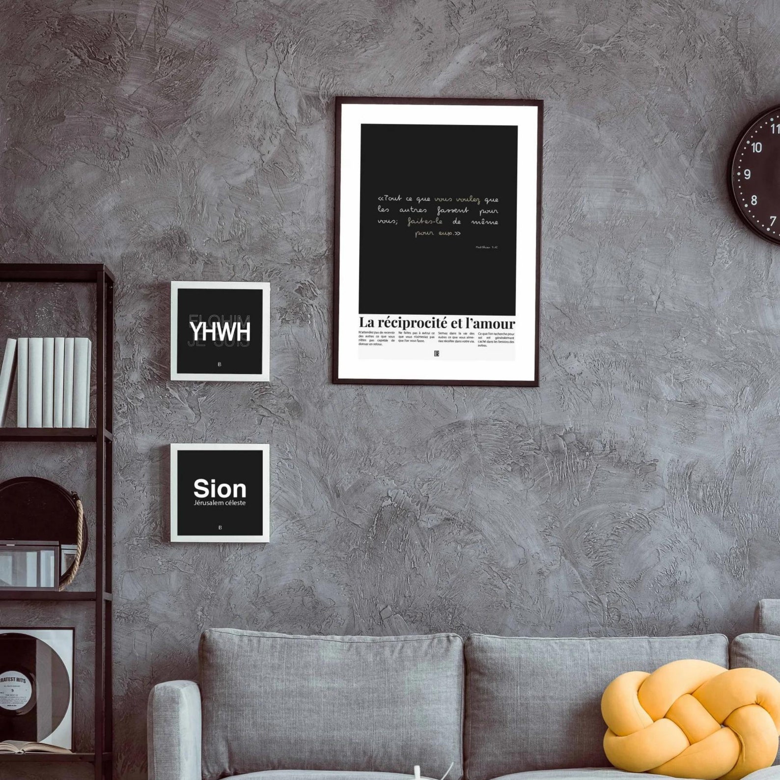 Christian Poster Bible Verse Poster Reciprocity & Love - Etsy