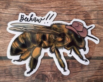 Beehaw Decal - Etsy