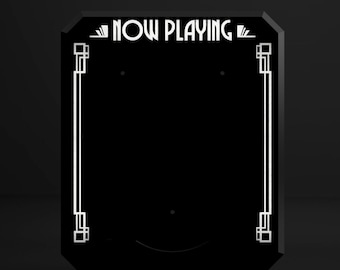 Now Playing Sign - Etsy