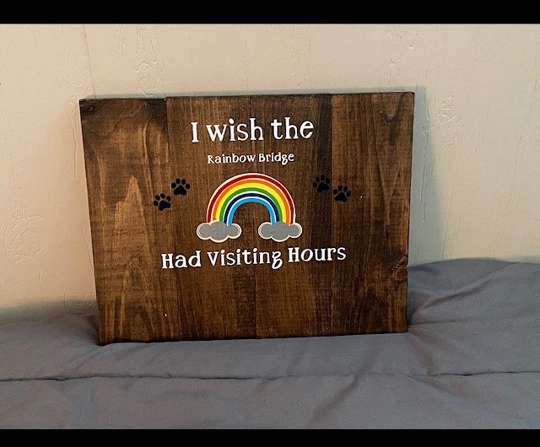 Rainbow Bridge Wall Hanging - Etsy