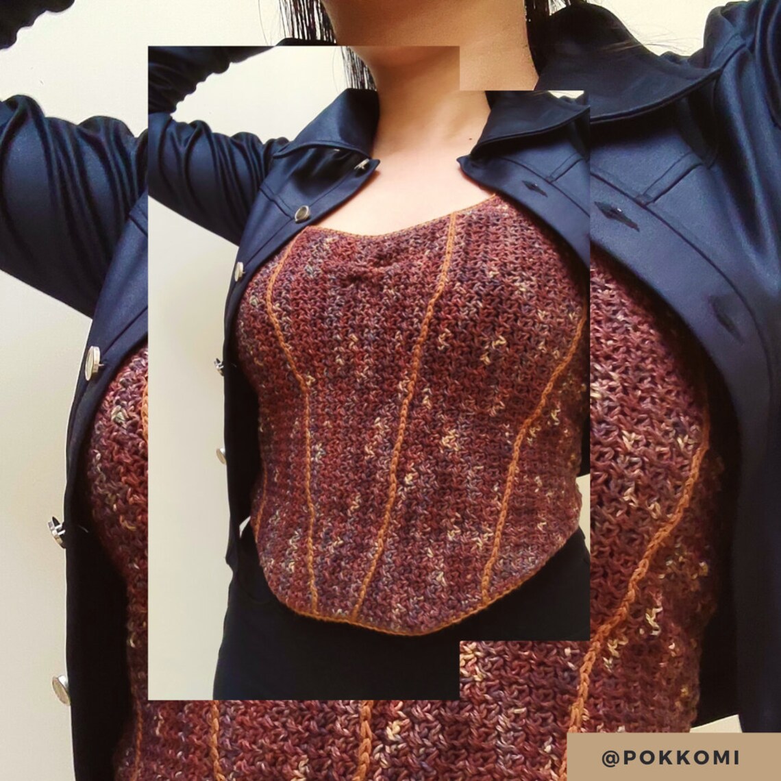 Shinzo Corset Top PATTERN | Etsy