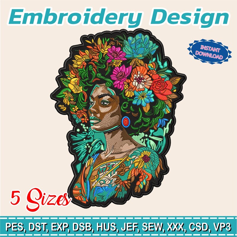 African American Embroidery - Etsy