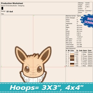 9 in 1 Embroidery Design / Pokémon Go / Pikachu / Pokeball / Elements ...