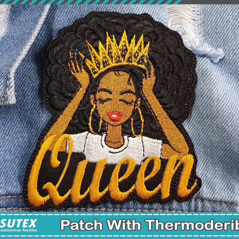 Black Woman Patch - Etsy