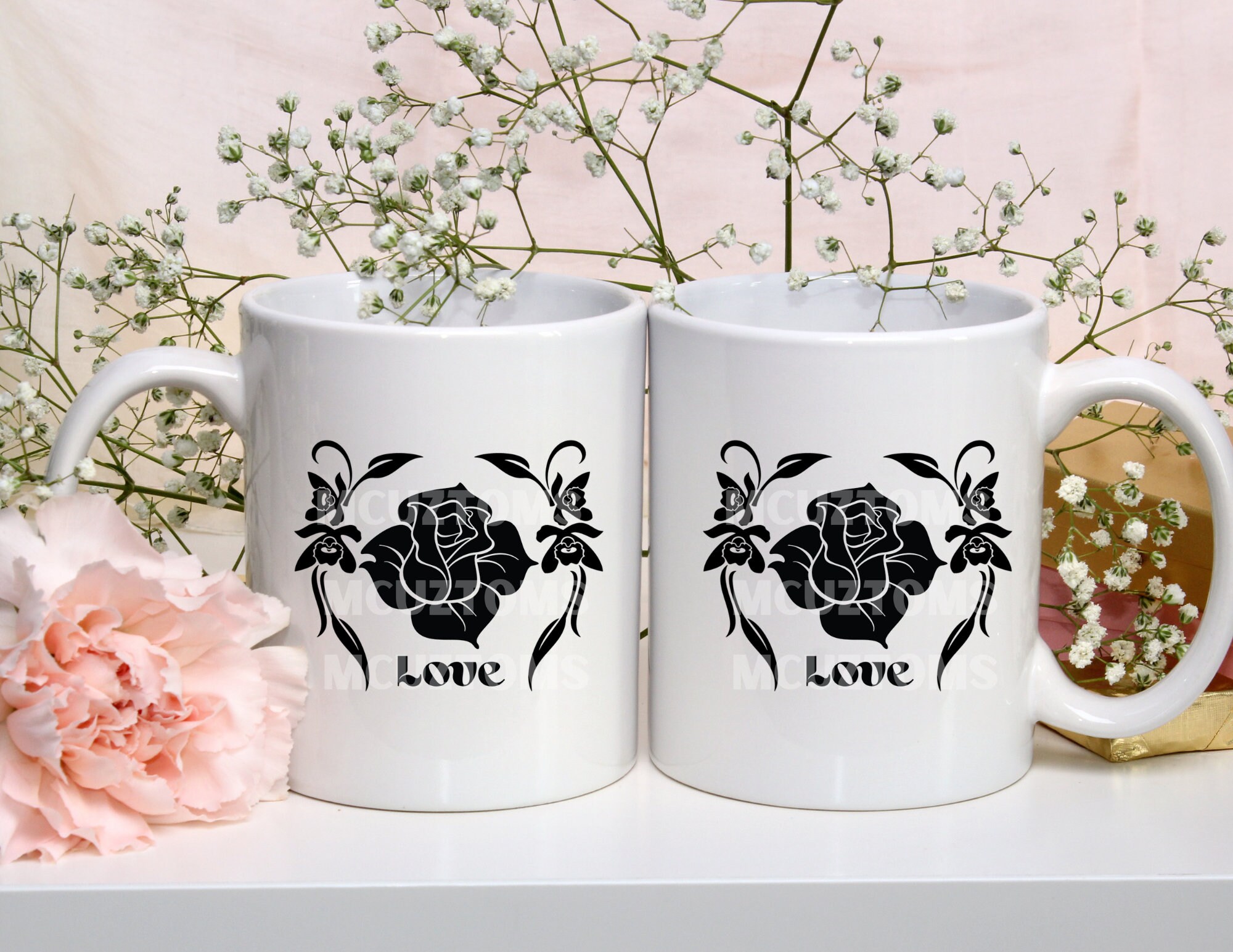 Love Rose Png, Sublimation, DTF Printable, HTV, - Etsy
