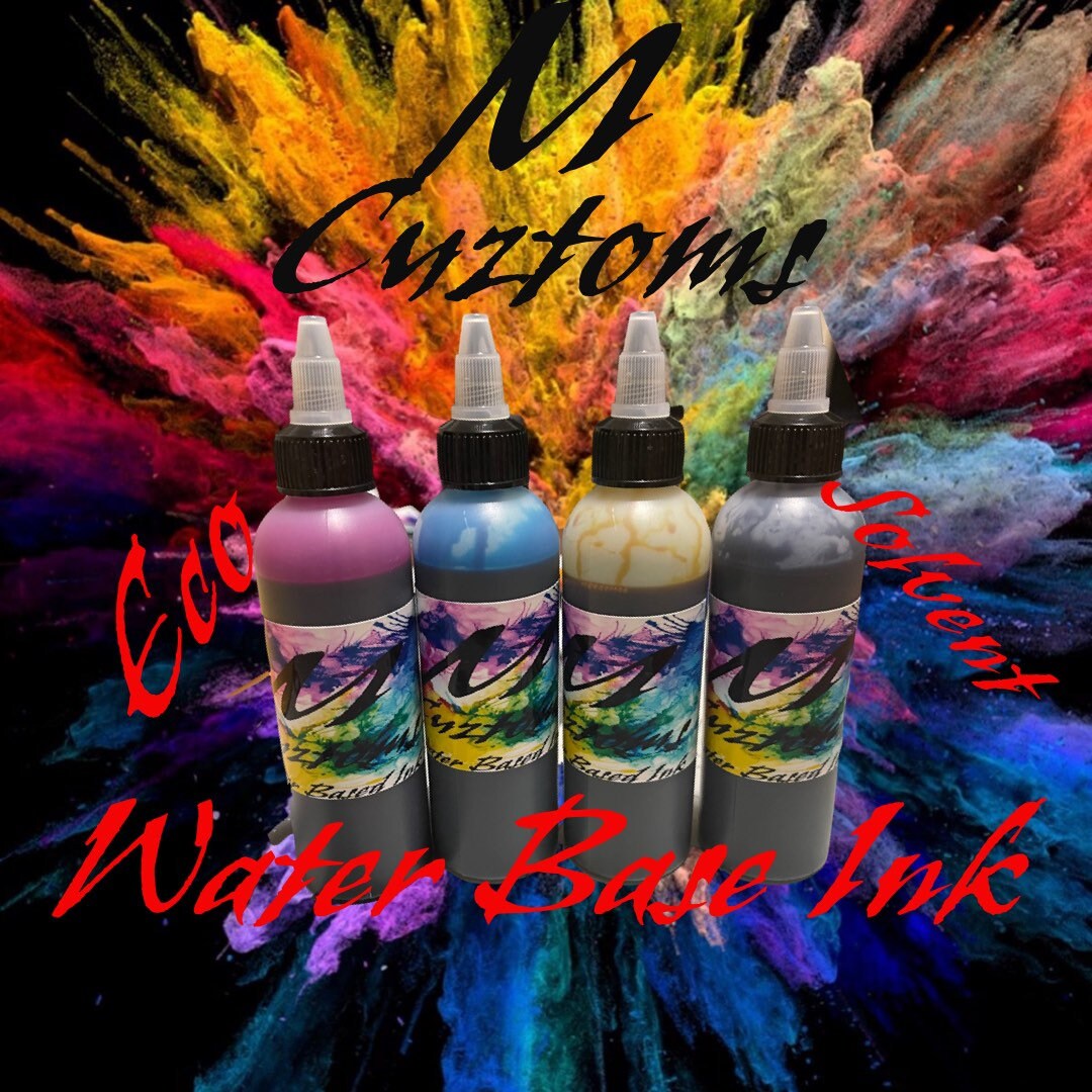 Eco Solvent Water Based Ink 100ml Each Bottle FAST SHIPPING*** - Etsy