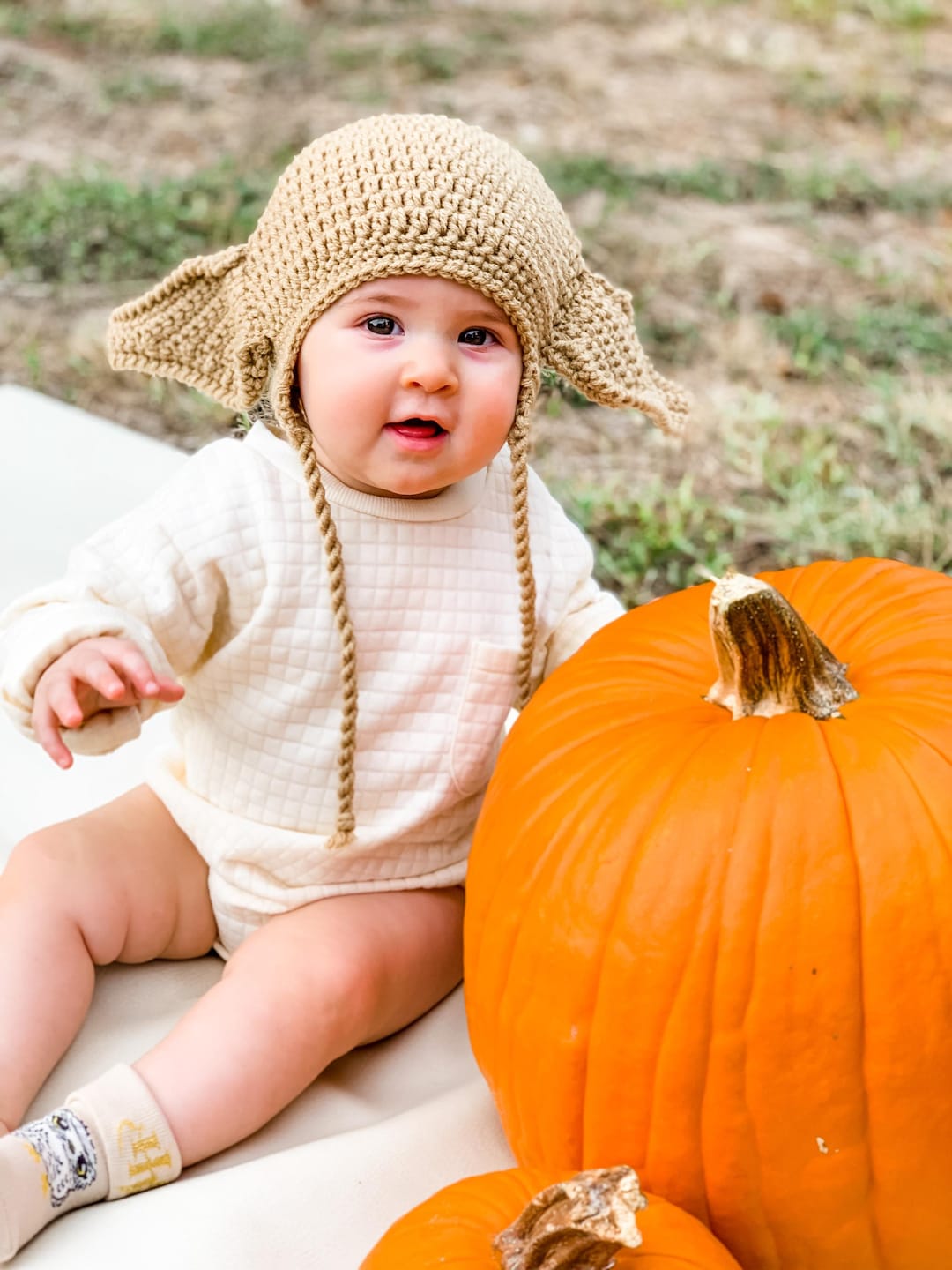 House Elf Crochet Hat, Dobby Ears, Dobby From Harry Potter Crochet Hat ...