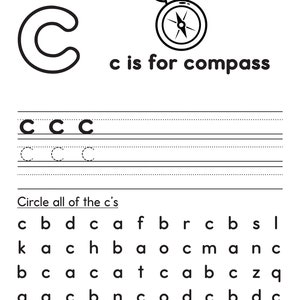 Preschool Curriculum A-Z Alphabet Workbook Pages, Letter a Week Work ...