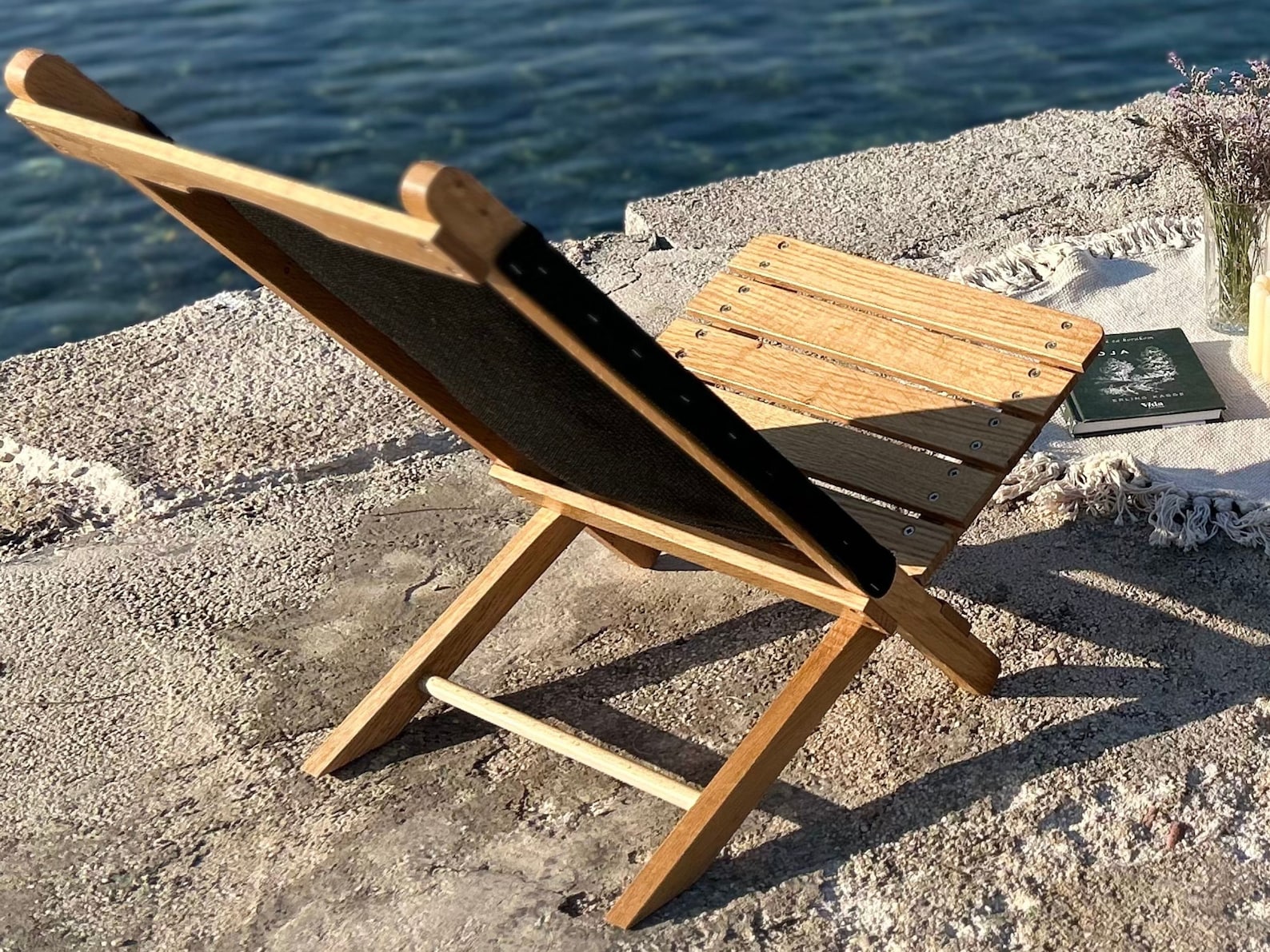Foldable Wooden Beach/picnic Chair, Timeless Elegance and Customized ...