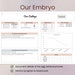 Digital IVF Tracking Spreadsheet | Fertility Treatment Planner ...