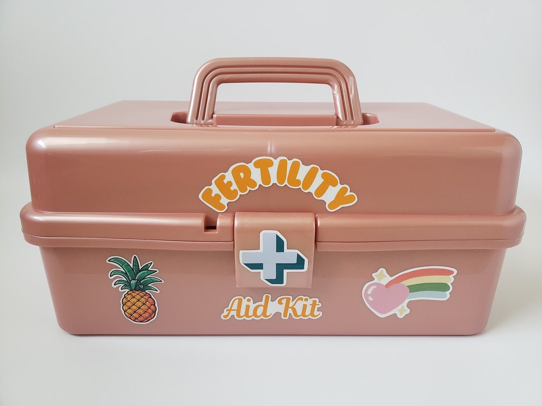 IVF Medication Box Fertility Treatment Organizer 3 Level Caddy Medical ...