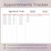 Digital IVF Tracking Spreadsheet | Fertility Treatment Planner ...