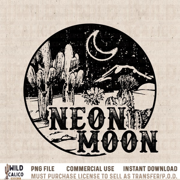 Moon Screen Print - Etsy