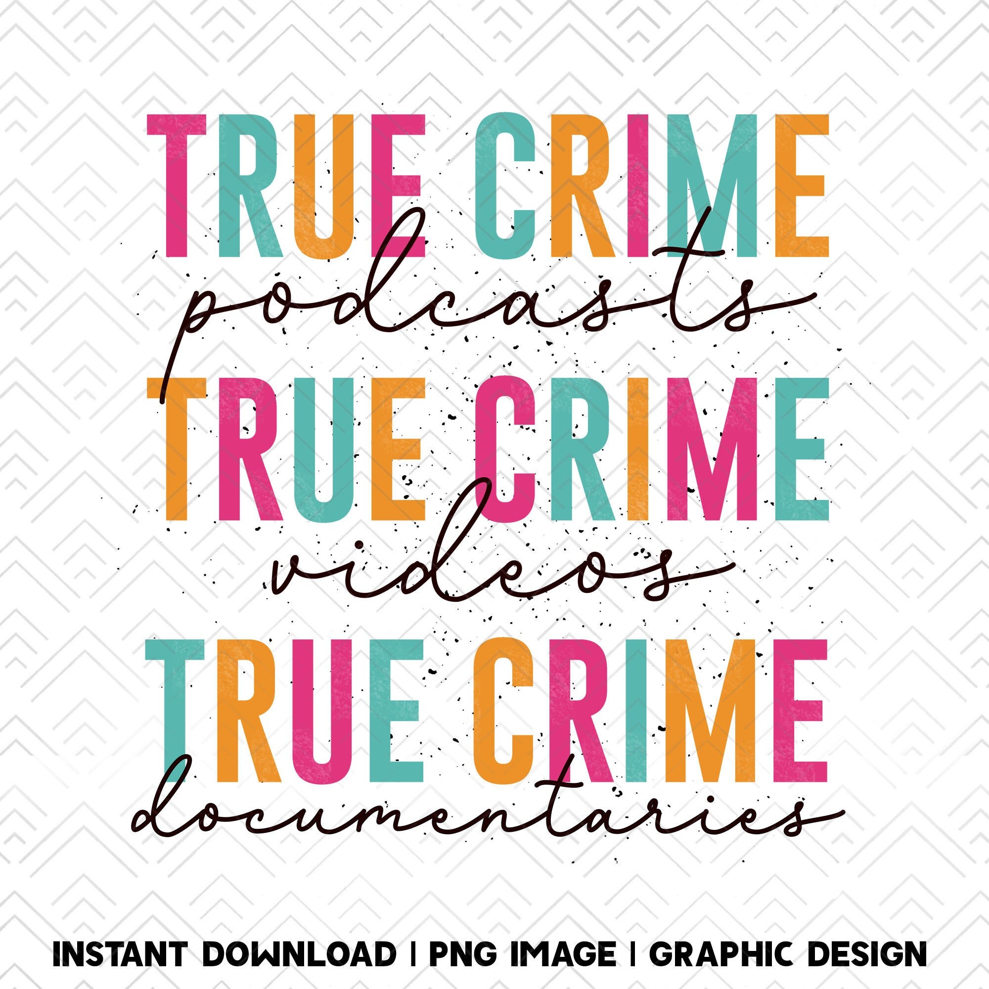 True Crime Podcast Videos Documentaries True Crime - Etsy