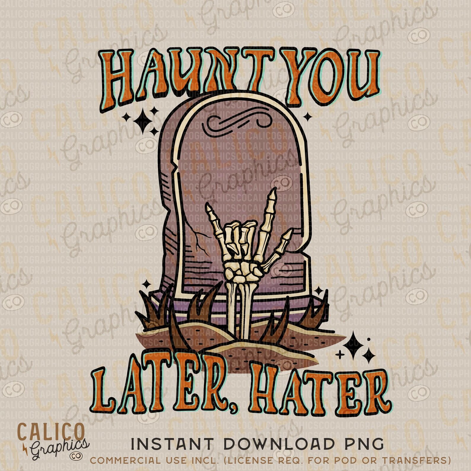 Haunt You Later, Hater Halloween Instant Digital Download | Trendy ...