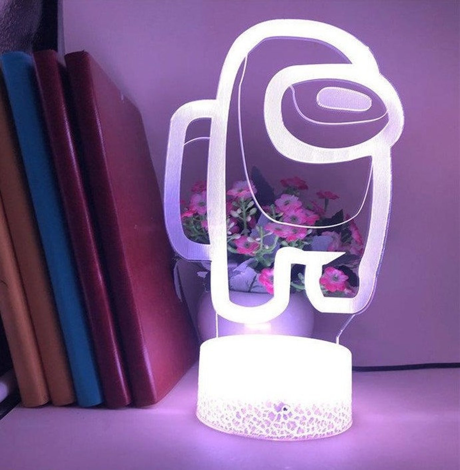 Among Us Light Among Us lamp Among Us LED Among Us LED | Etsy