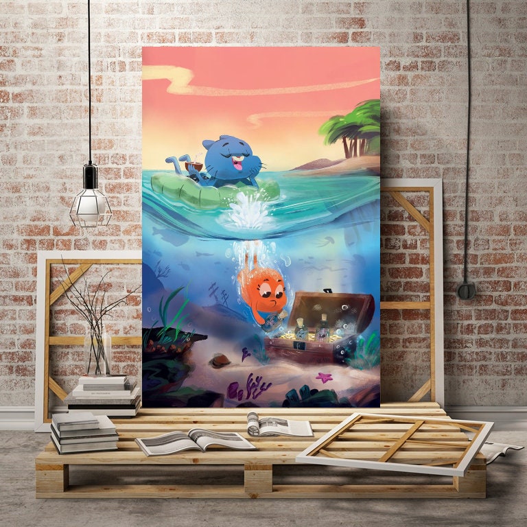 Amazing World Poster, Darwin Raglan, Canvas Wall Art, Unframed Room ...