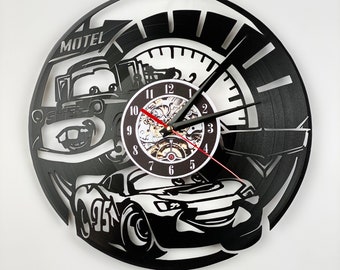 Vinyl Record Car Clock - Etsy