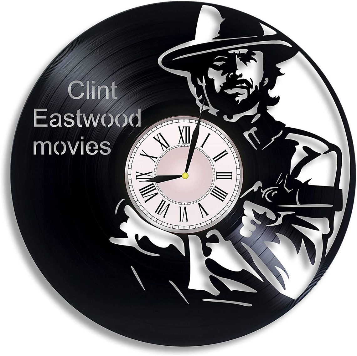 Vinyl Record Cut Out, Vinyl Record Wall Clock, Wall Decor, Gift Ideas ...