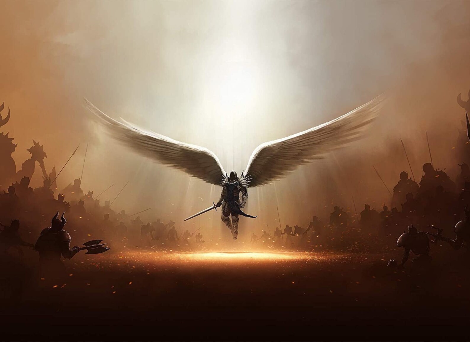 Tyrael Art Poster Diablo Art Print Tyrael Artwork No Frame | Etsy