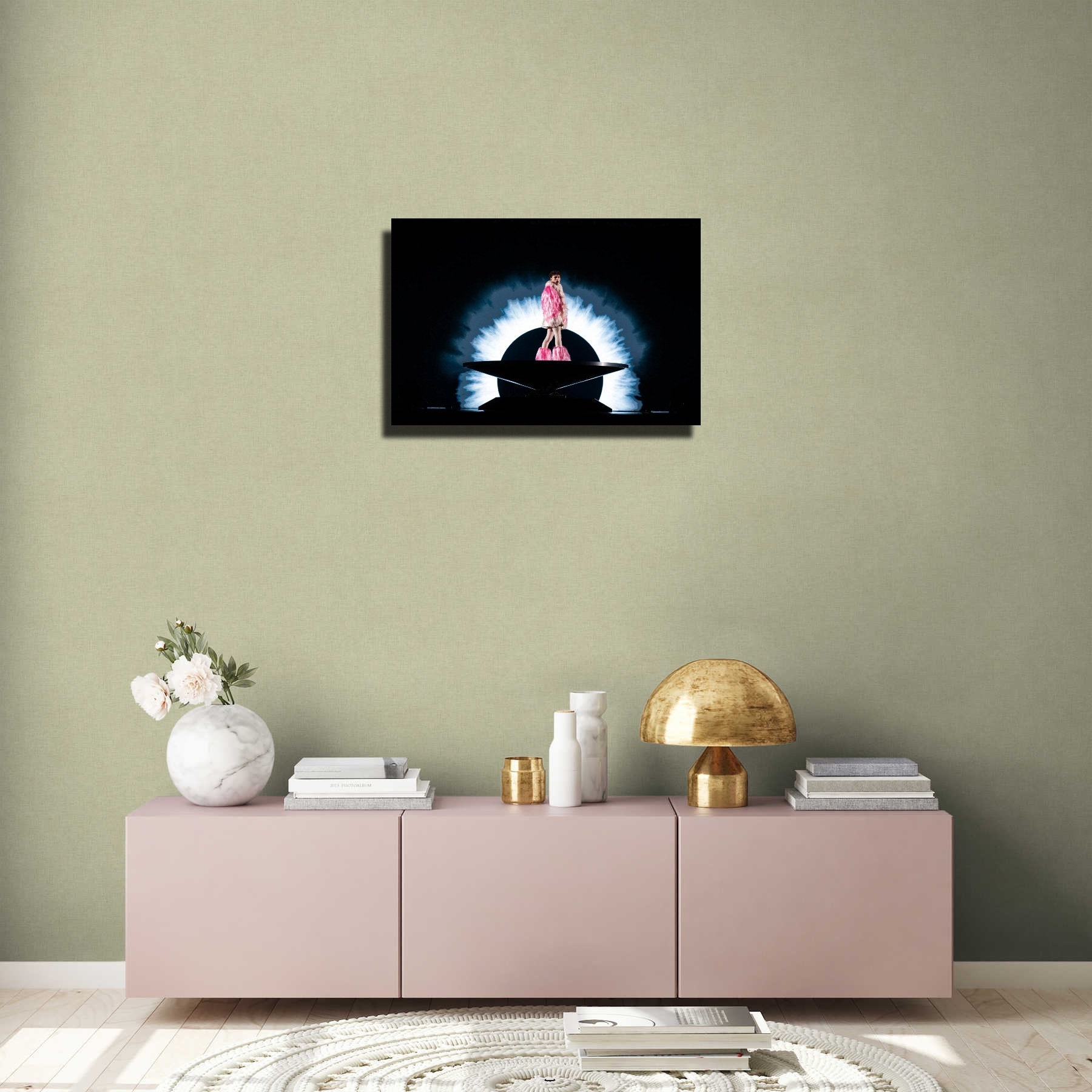 Nemo the Code Poster, Eurovision 2024 Switzerland, Canvas Wall Art ...