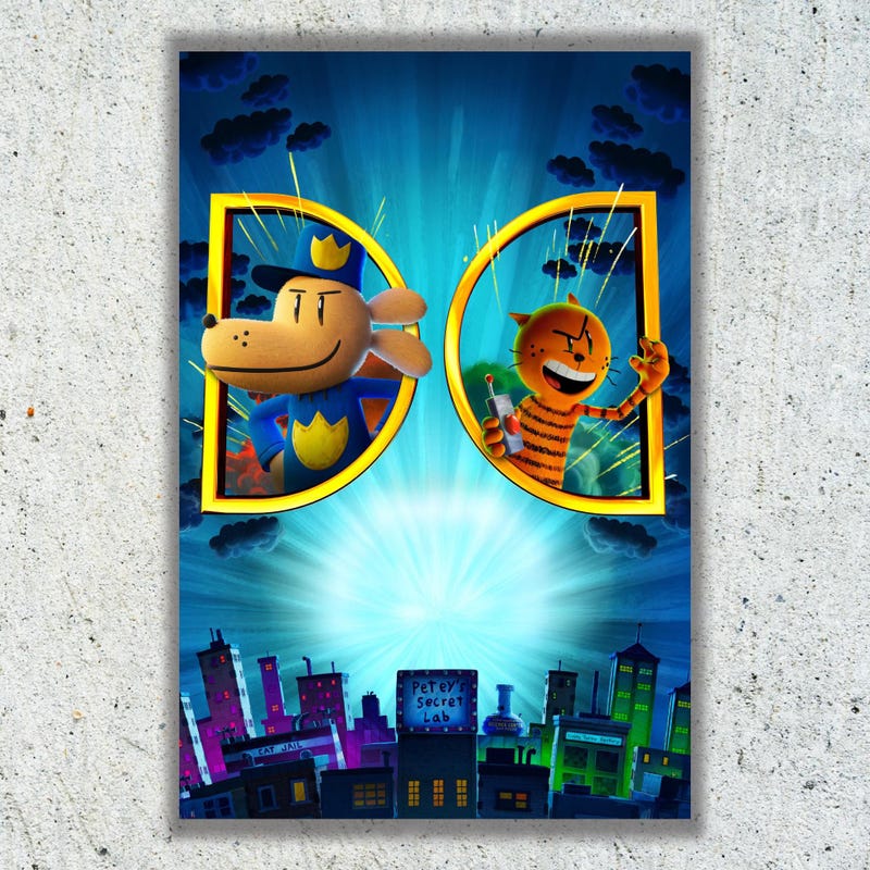 Dog Man Poster - Etsy