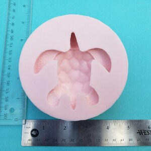 Sea Turtle Silicone Rubber Mold for Resin, Cake, Candy, Fondant, Baking ...