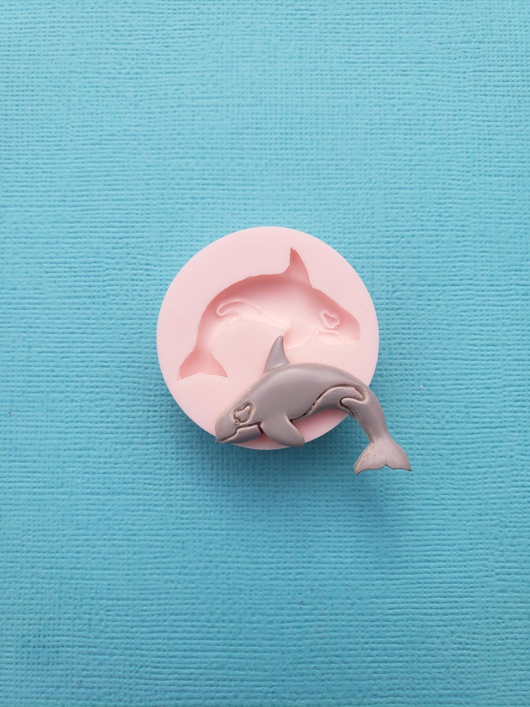 Killer Whale Orca Silicone Mold for Resin, Candy, Fondant, Polymer Clay ...