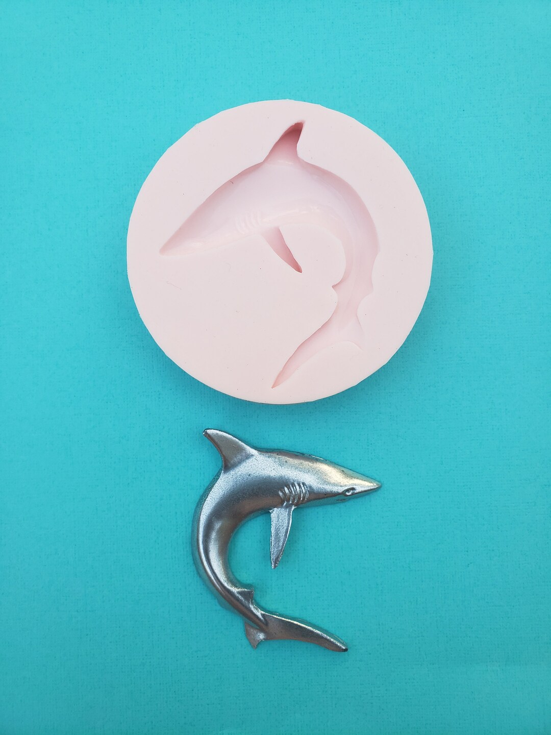 Shark Ocean Predator Silicone Rubber Mold for Resin, Cake, Candy ...