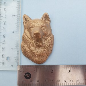 Wolf Predator Animal Coyote Silicone Rubber Mold for Resin, Cake, Candy ...