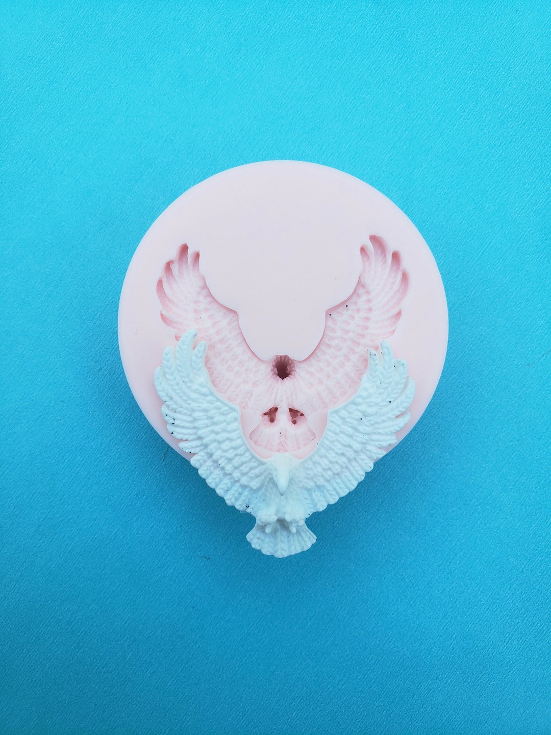 Eagle Bird Animal Silicone Rubber Mold for Resin, Cake, Candy, Fondant ...