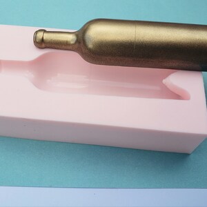 Mini Wine Bottle Alcohol Wedding Silicone Rubber Mold for Resin ...