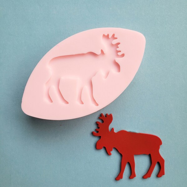 Moose Chocolate Mold - Etsy Canada
