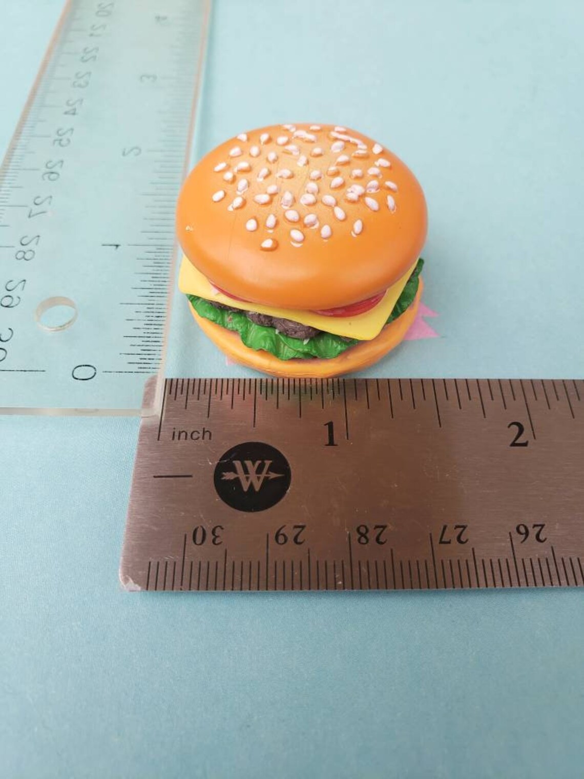 Cheeseburger Burger Sandwich Silicone Rubber Mold for Cake - Etsy