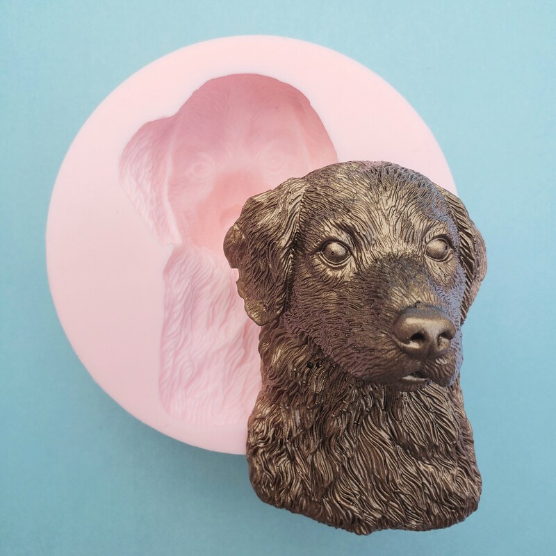 Dog Head Silicone Mold - Etsy