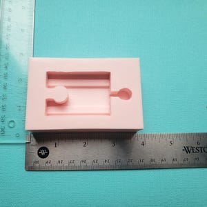 Wooden Train Track Silicone Rubber Mold for Resin, Cake, Candy, Fondant ...