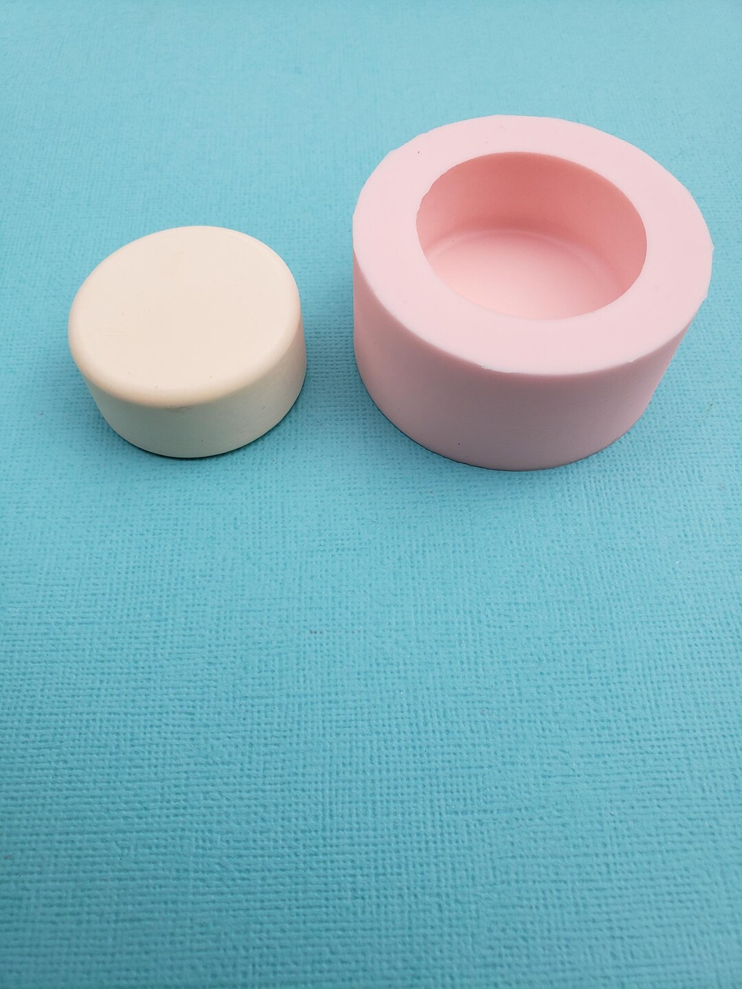 Mini Small Round Soap Silicone Mold for Resin, Polymer Clay, Gypsum ...
