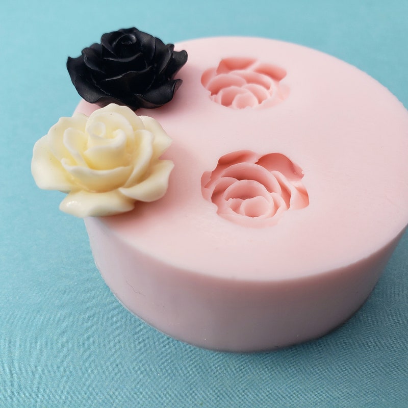 Silicone Rose Mold - Etsy